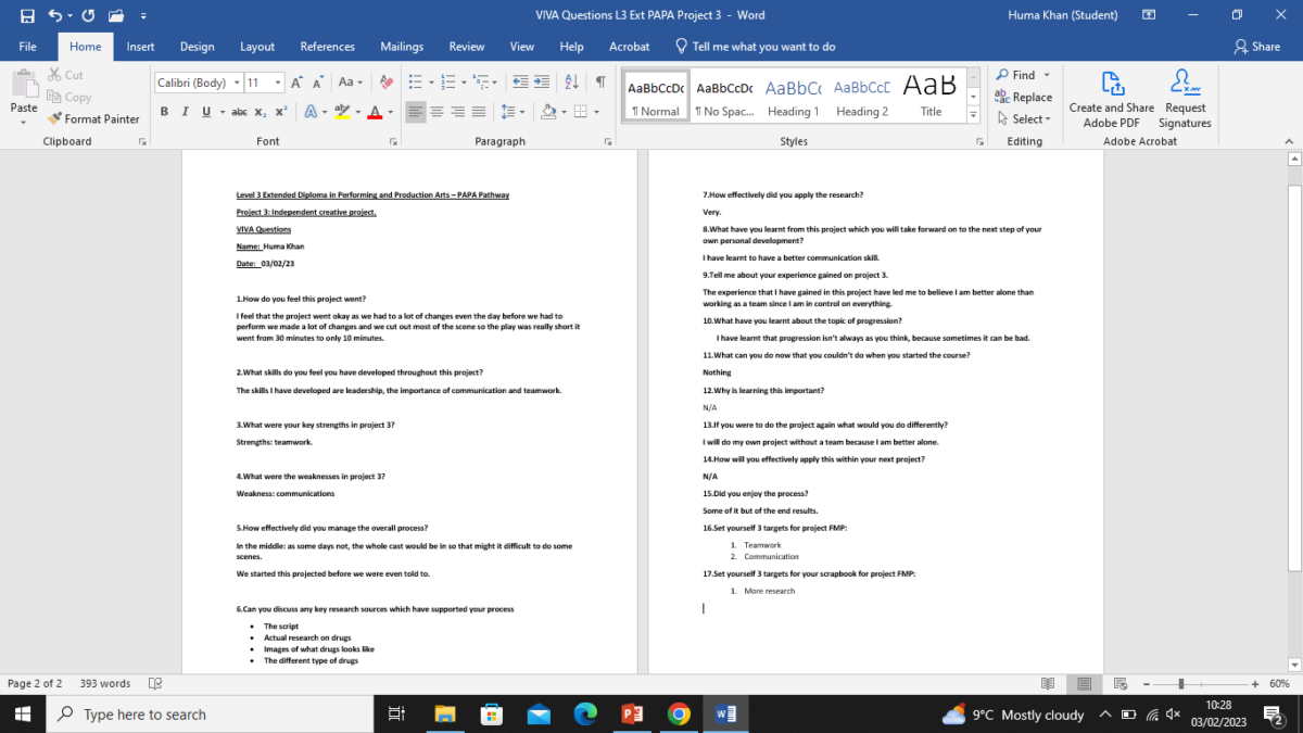 Huma Khan – Just another Bradford College Digital Space site