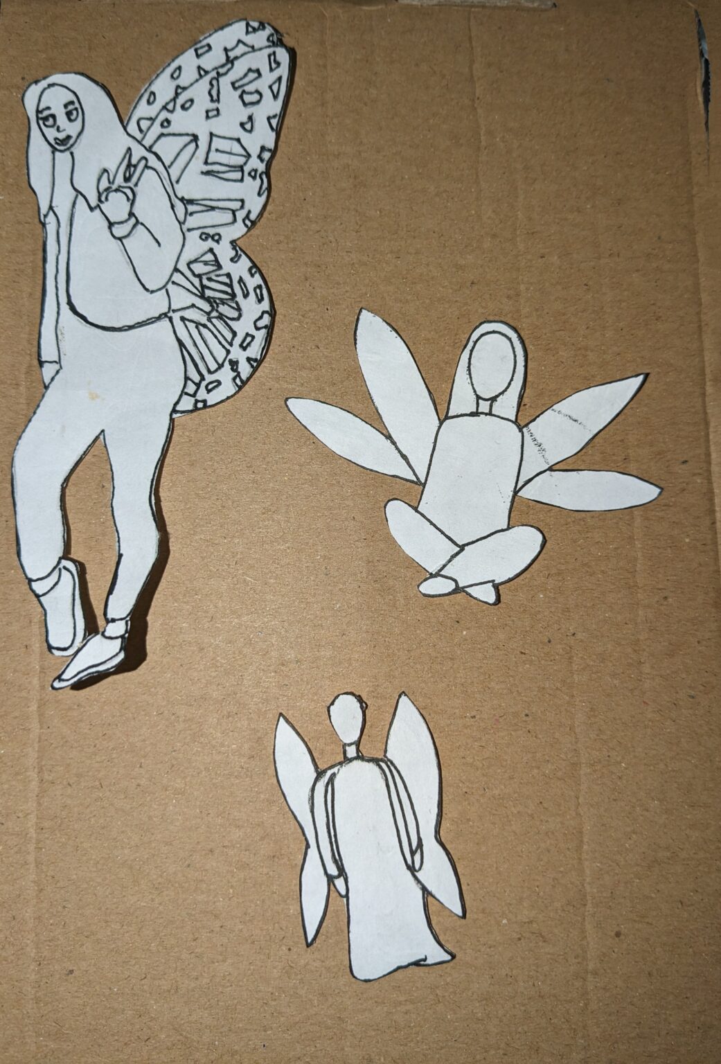 Fairy cut out and photos – Tiler Marsden