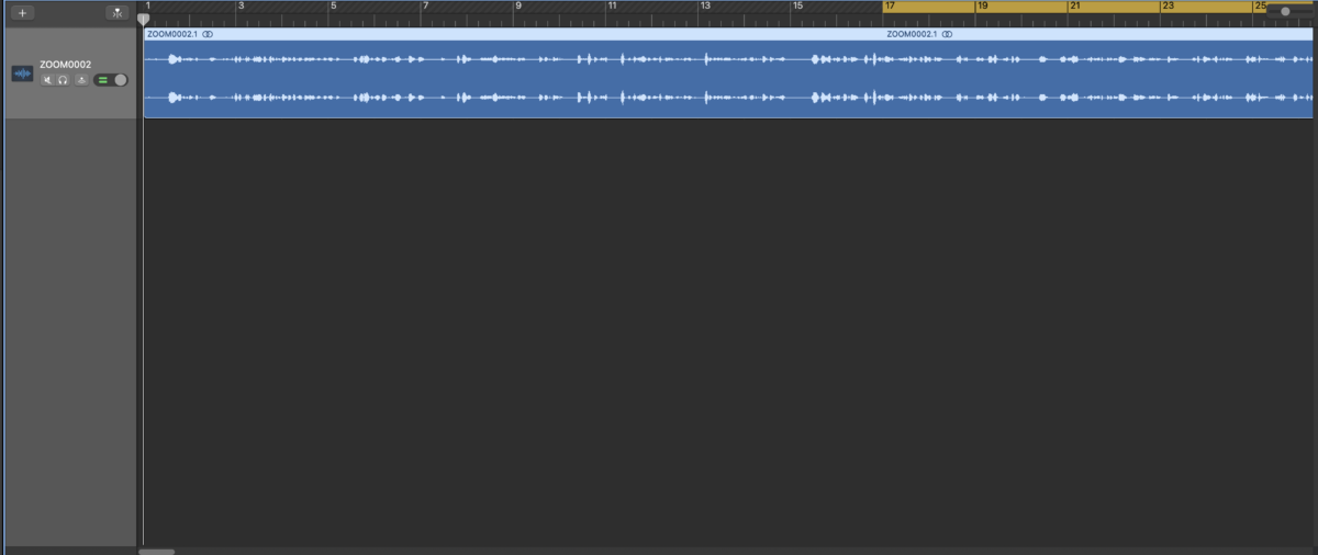 podcast editing screenshots – Finlay Lambert