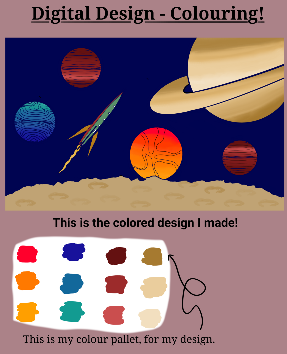 Design Colouring. – Evie Newman