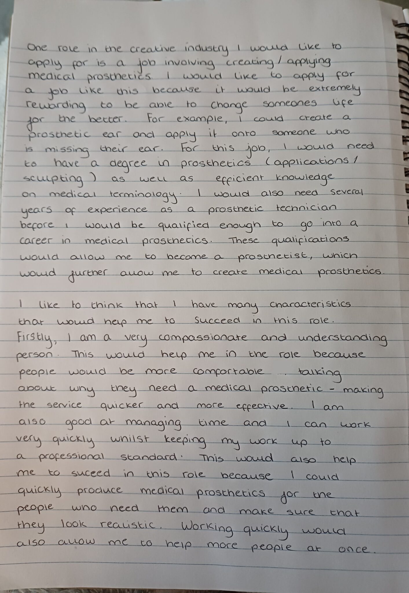 Task 1: Industry Job Roles. – Madison Coyle